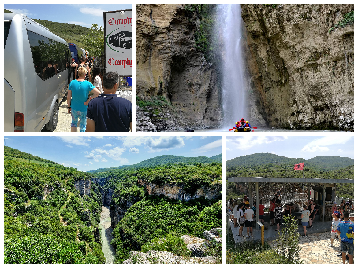 Vadregényes Albánia raftinggal